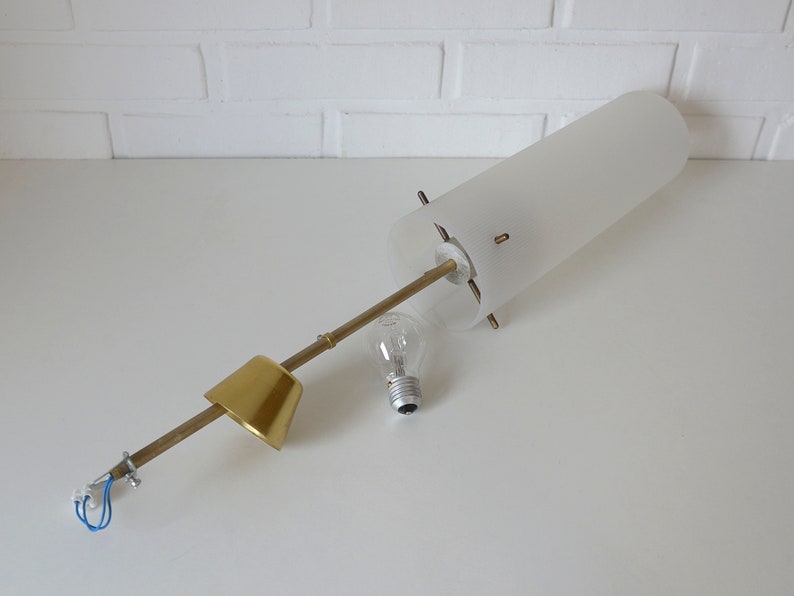 Vintage Tube Ceiling Light / Mid Century Modern / Light - Etsy
