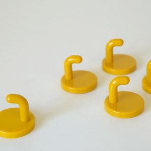 Coat Hook From 1980s / Vintage Yellow Plastic Hooks / Y2K / Mid Century ...