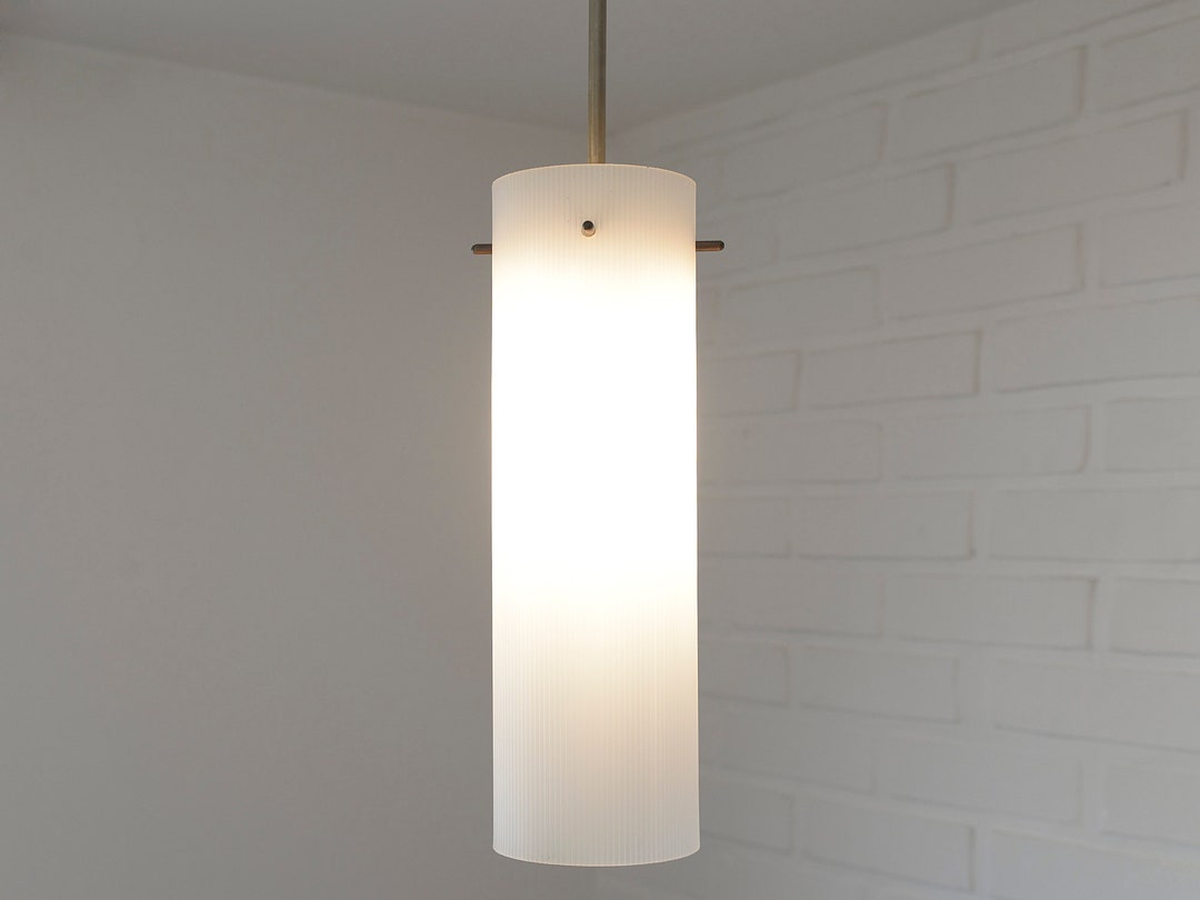 Vintage Tube Ceiling Light / Mid Century Modern / Light Fixture From ...