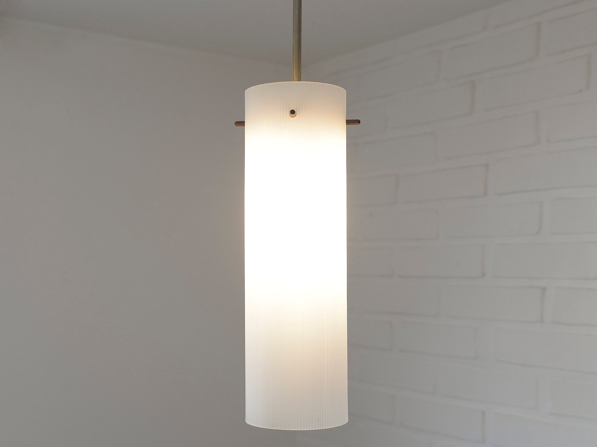 Vintage Tube Ceiling Light / Mid Century Modern / Light - Etsy