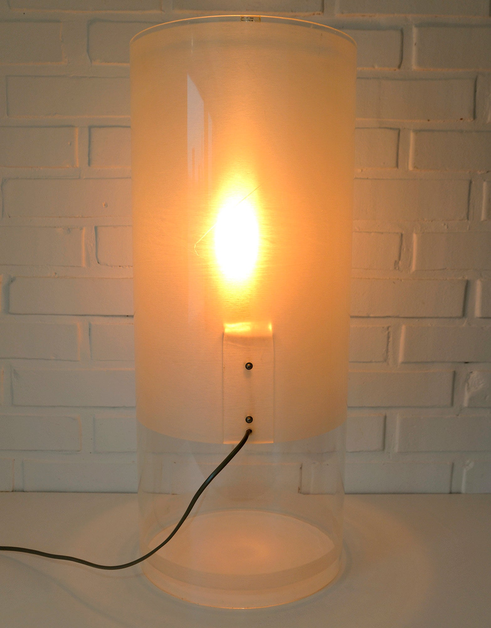 Large Vintage Floor Lamp / Space Age Light Fixture / Atomic | Etsy