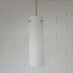 Vintage Tube Ceiling Light / Mid Century Modern / Light Fixture From ...