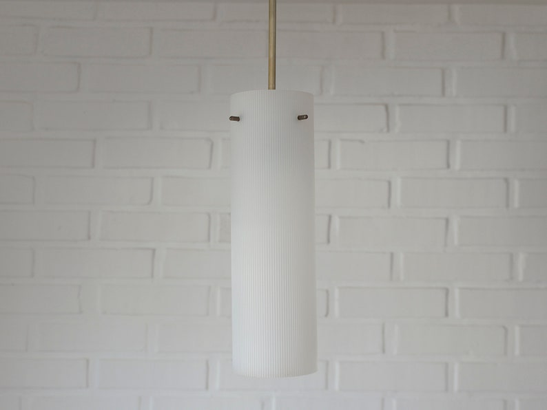 Vintage Tube Ceiling Light / Mid Century Modern / Light - Etsy