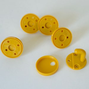 Coat Hook From 1980s / Vintage Yellow Plastic Hooks / Y2K / Mid Century ...