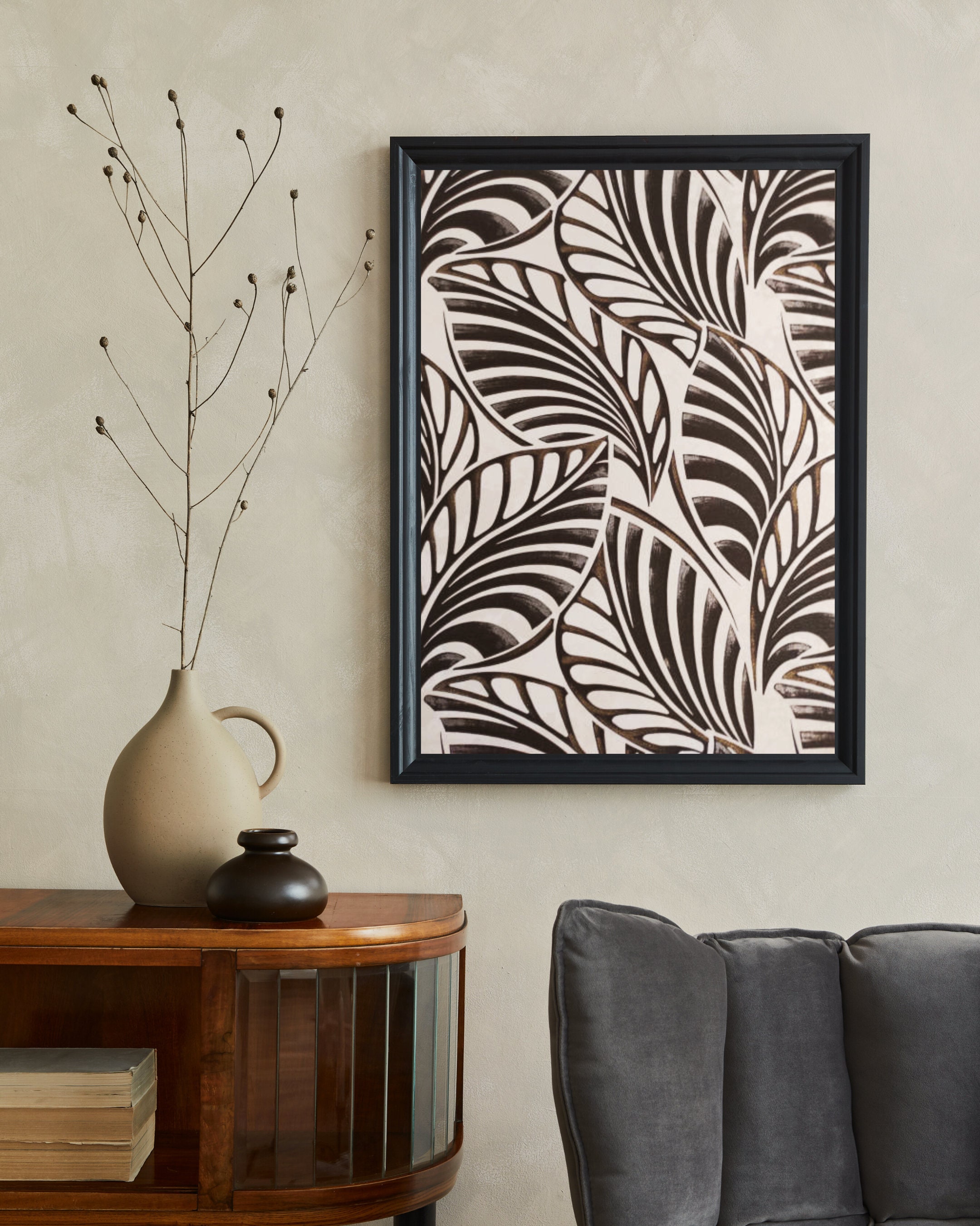 Big Leaves Art Print - Etsy