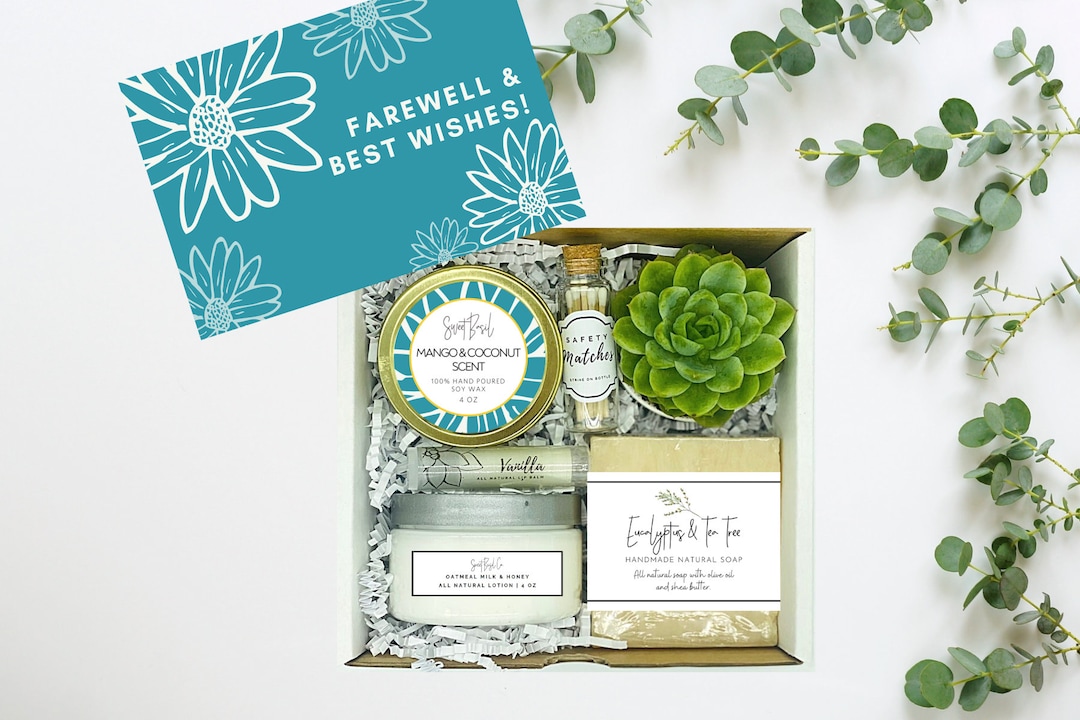 Farewell Gift - Farewell Gift Basket - Farewell Gift for Friend ...