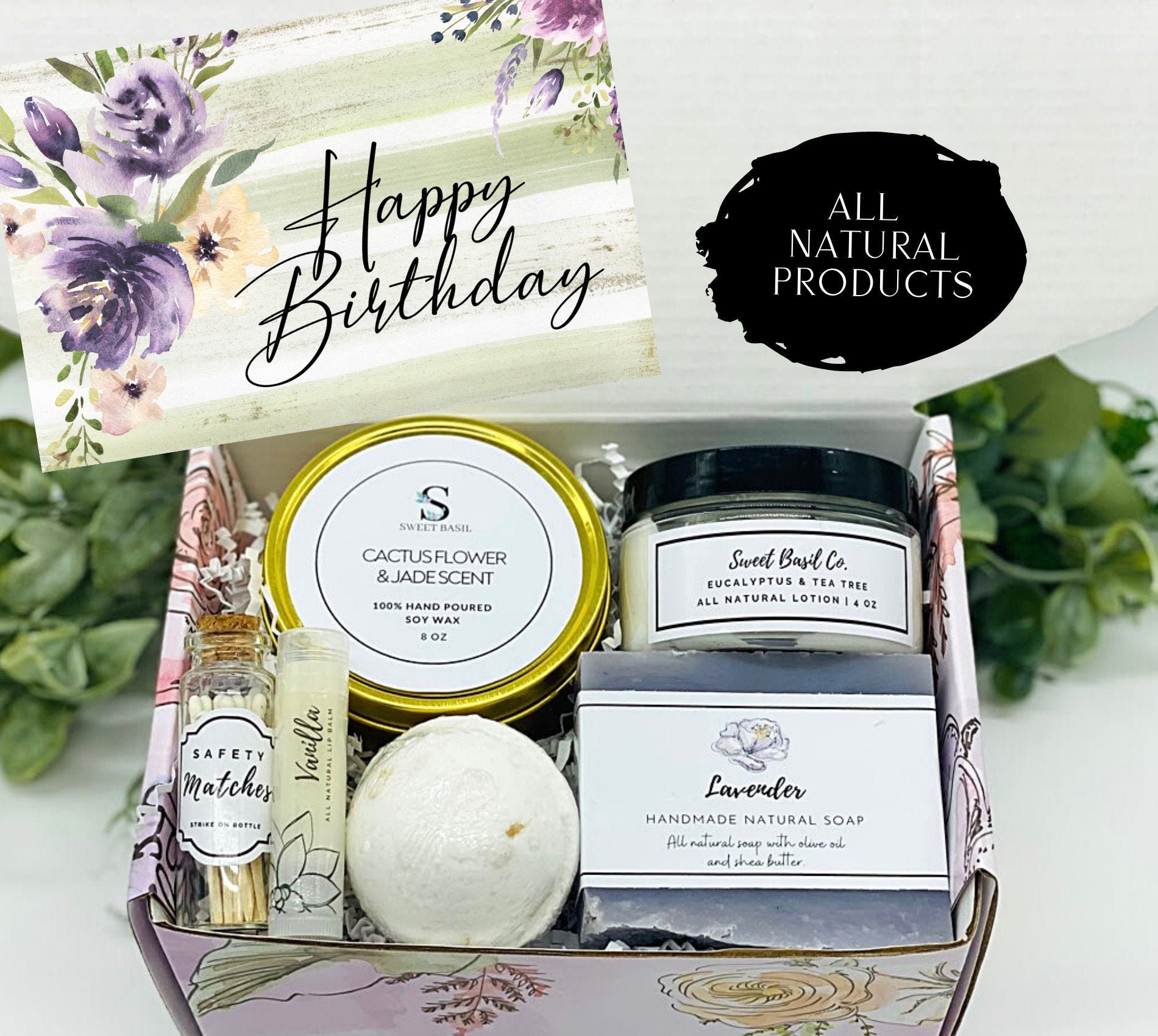 Happy Birthday Gift Box Happy Birthday Gift Custom Gift - Etsy