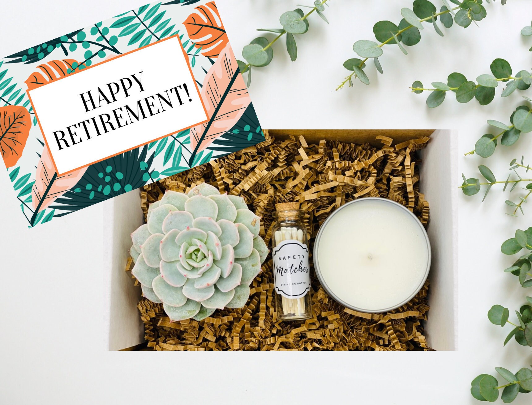 Retirement Gift Box Happy Retirement Care Package Send a | Etsy