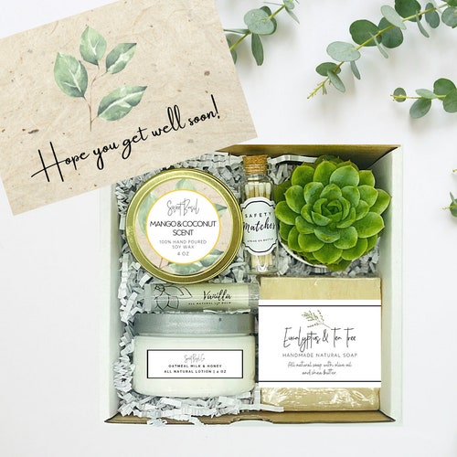 Get Well Care Package Get Well Gift Box Get Well Soon Care - Etsy