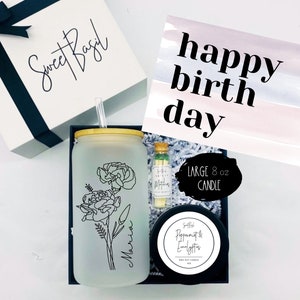 Personalized Libbey Glass Cup Happy Birthday Gift Box Birthday Gifts ...