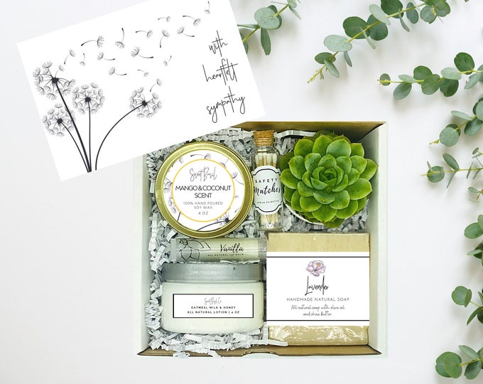 Sympathy Gift Box Sympathy Gift Ideas Sympathy Care Package Sympathy ...