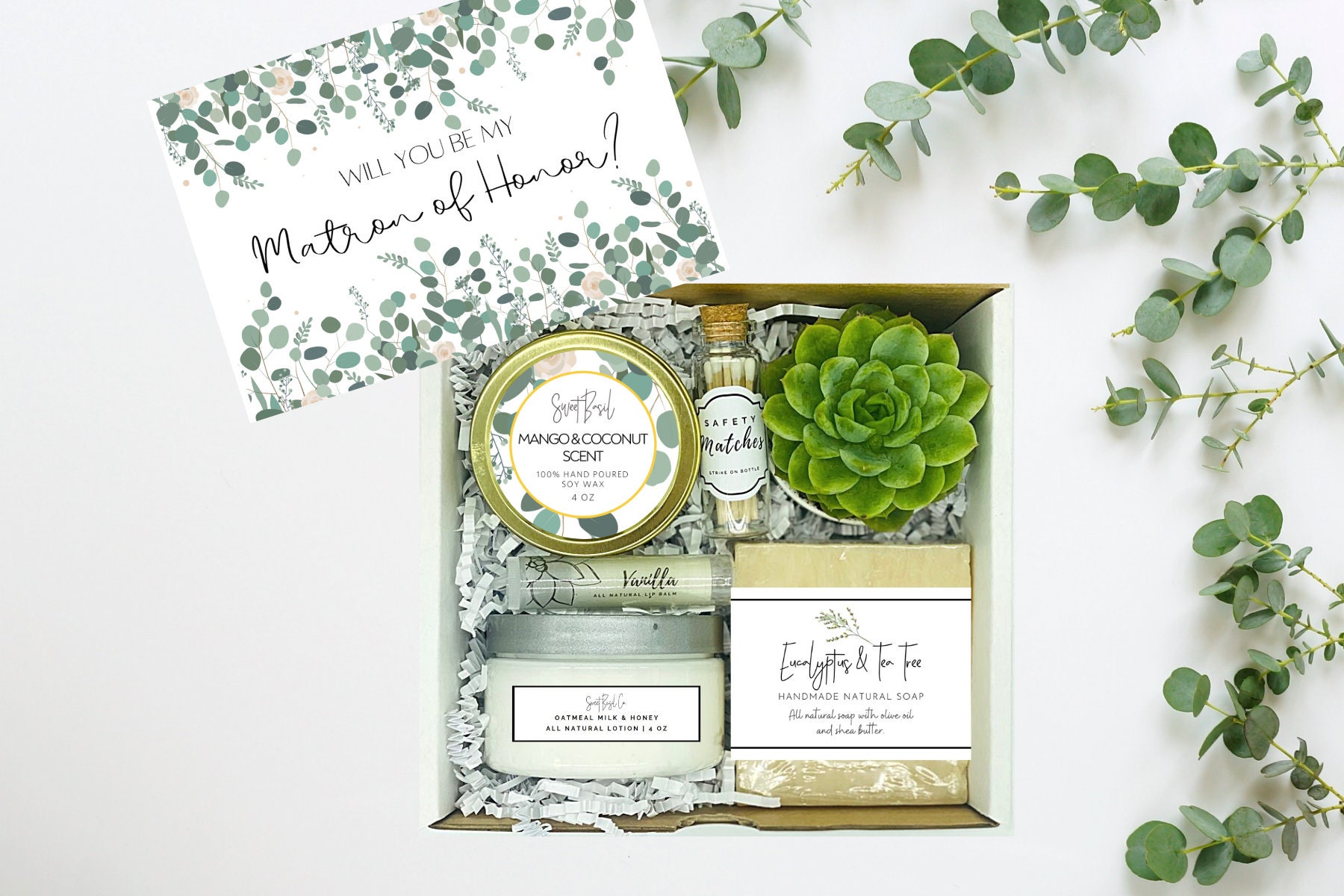 Matron of Honor Gift Box Wedding Gift Box Matron of Honor - Etsy