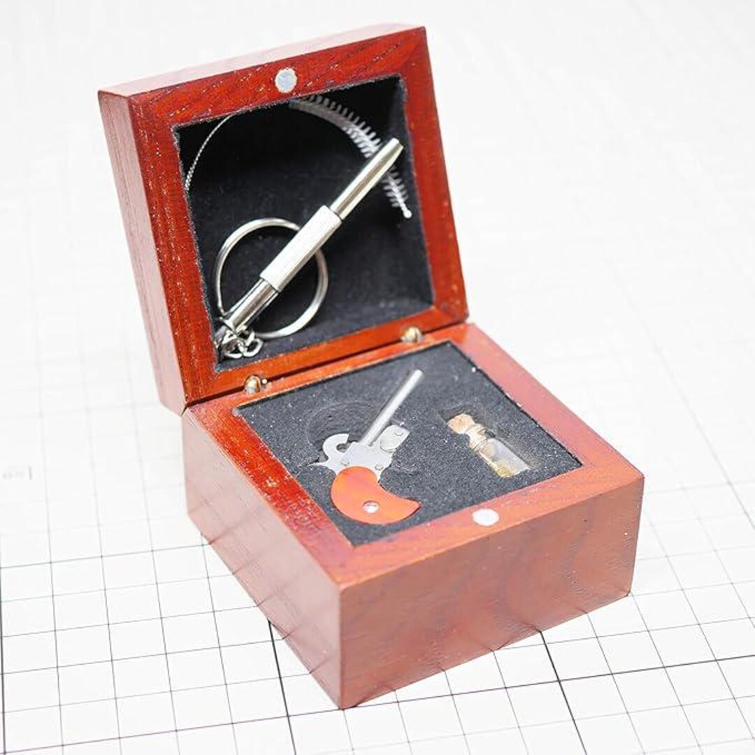 Miniature Derringer 2mm Pinfire Gun Key Chain Model With Bullet Shell ...