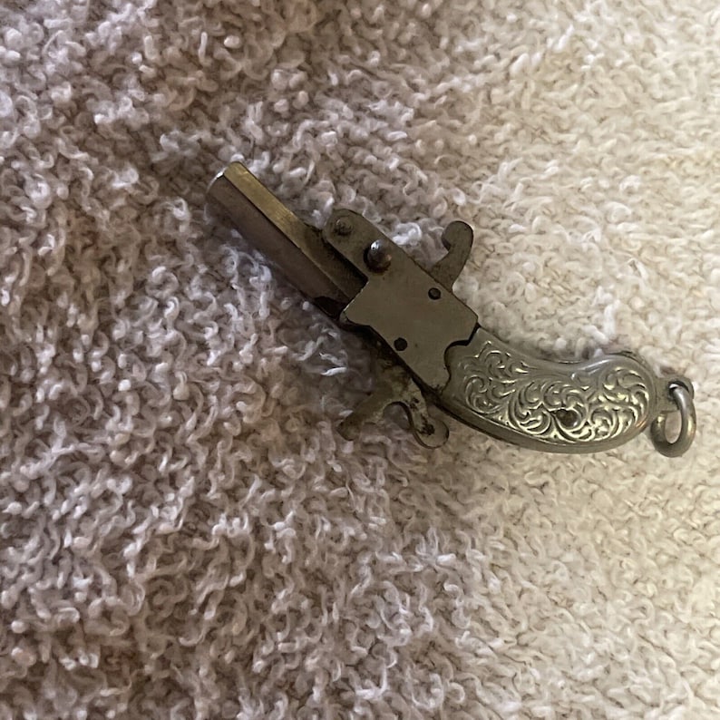 Vintage Miniature 2MM Pinfire Pistol Austria Cap Gun Toy Gun - Etsy