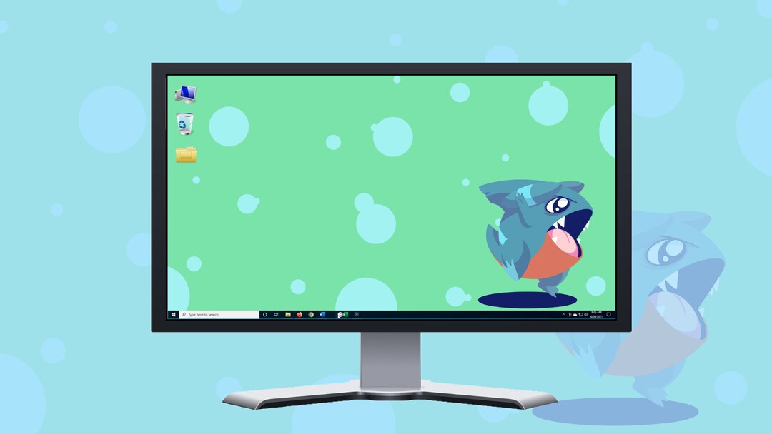 Gible Wallpaper for Computer and Mobile - Etsy