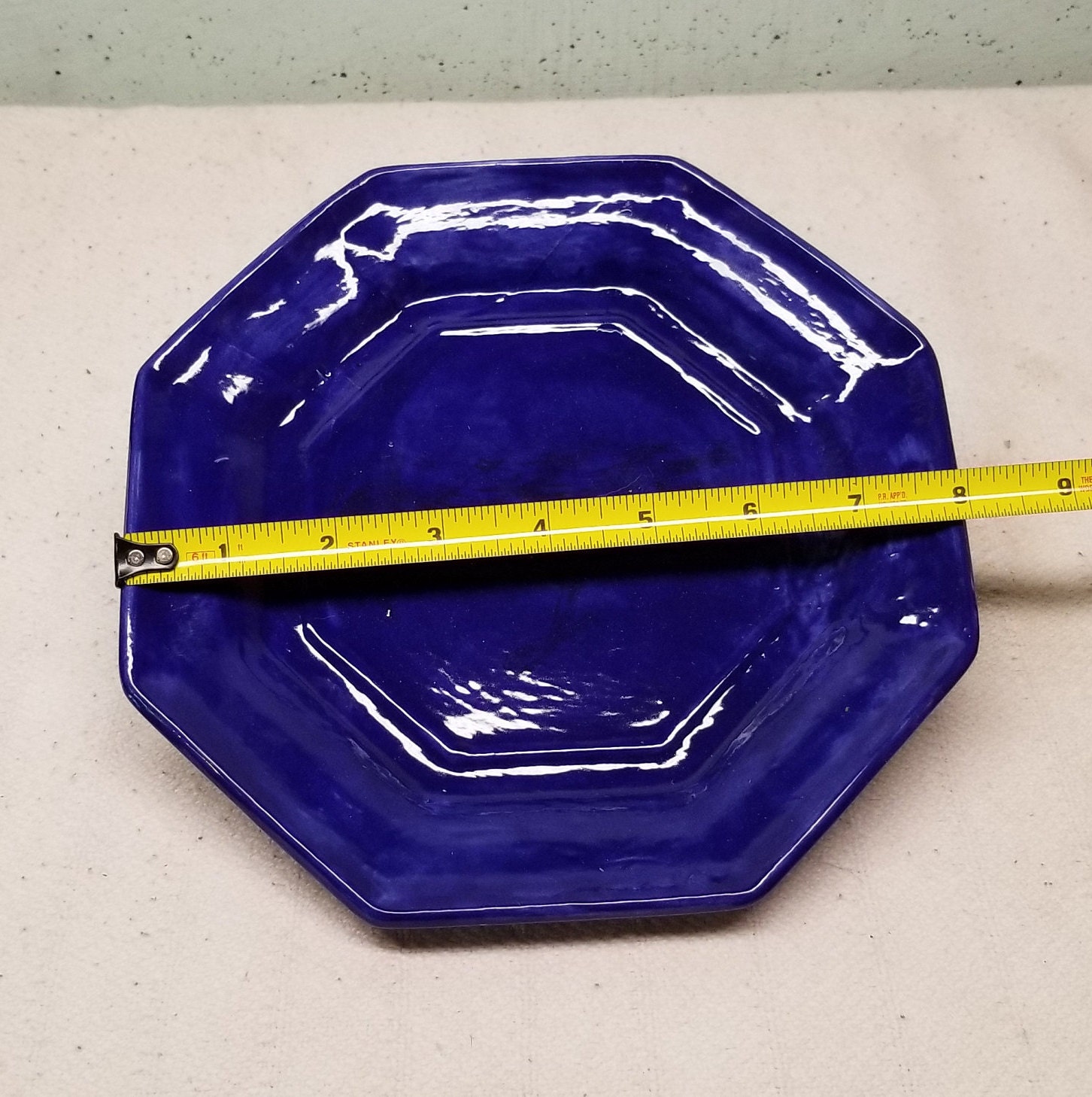 8 Inch Octagon Plate - Etsy