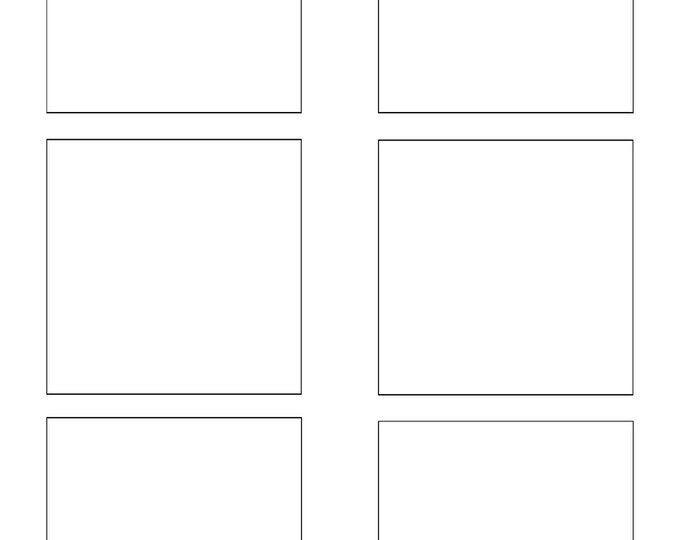 3M Post-it Printer Template - Etsy