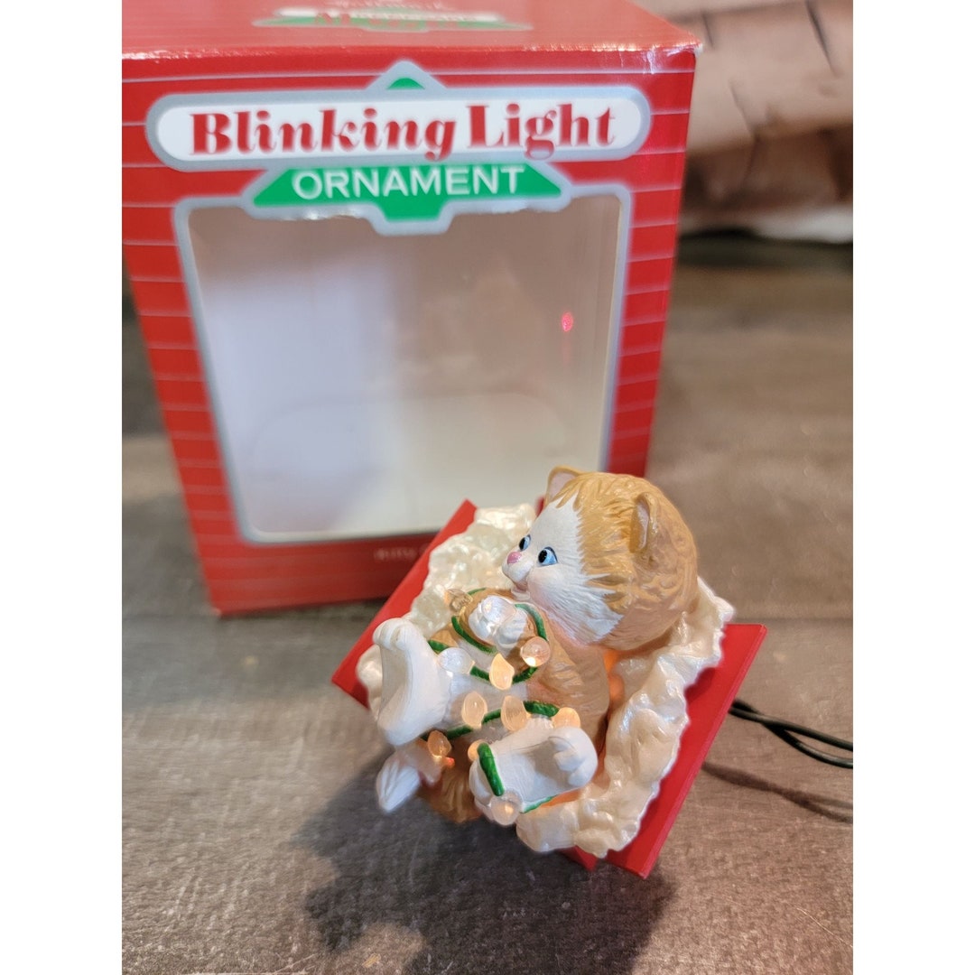 Hallmark Kitty Capers 1988 Ornament Xmas Decor - Etsy