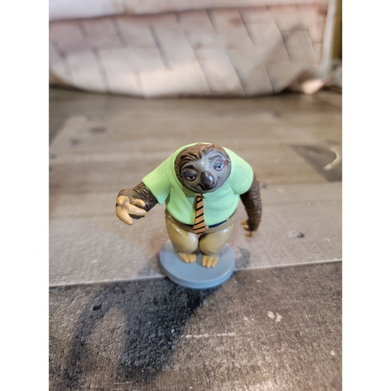 Zootopia Flash Sloth Disney-pixar Toy Figure | Etsy