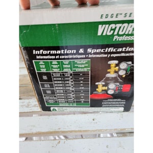 Victor Edge Series Pressure Regulator Welder 7815196 S26d S361d ...