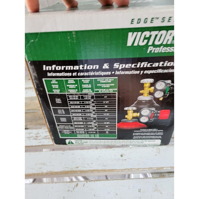 Victor Edge Series Pressure Regulator Welder 7815196 S26d - Etsy