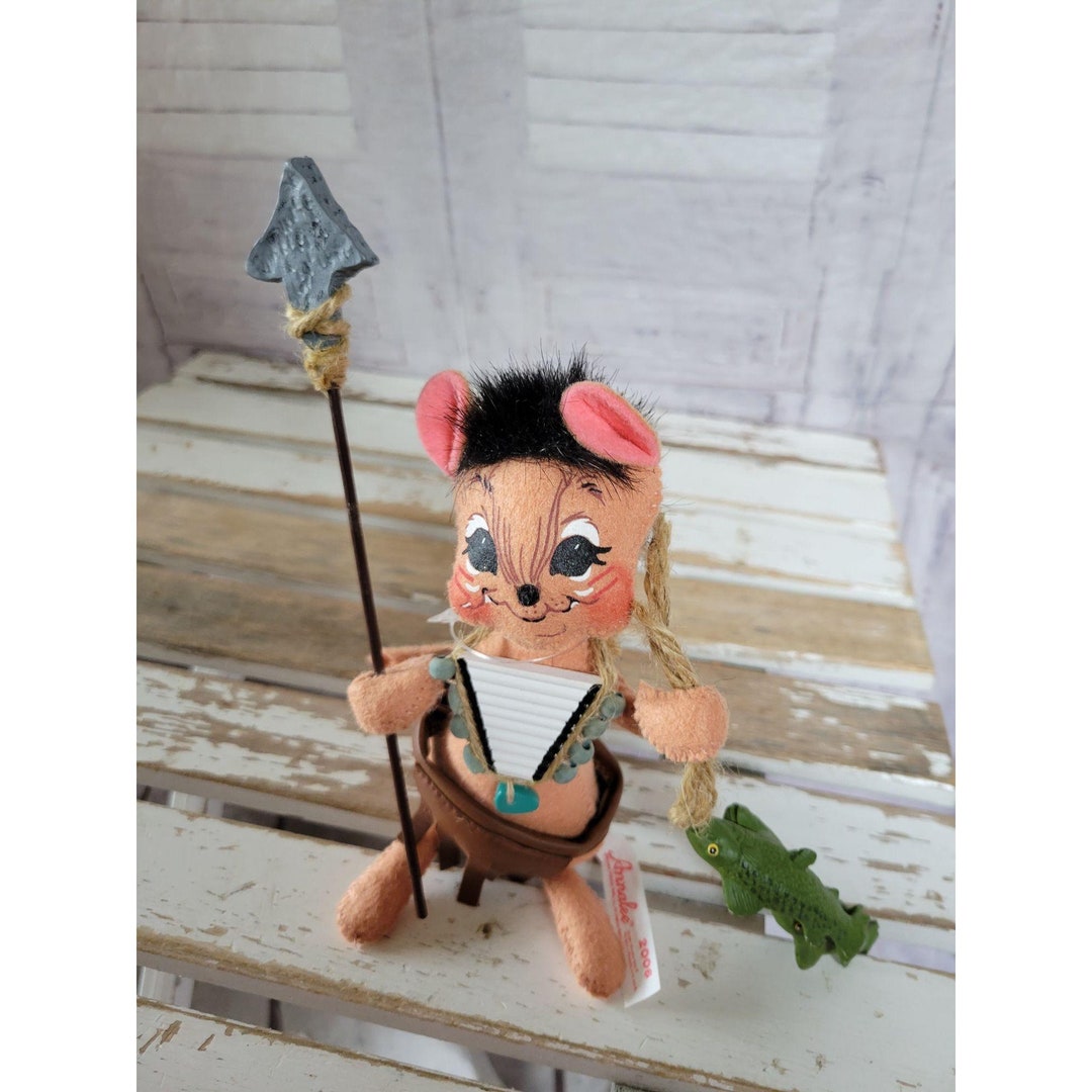 Annalee Mouse Native Indian Fisher Fish Spear Fall Home Decor - Etsy
