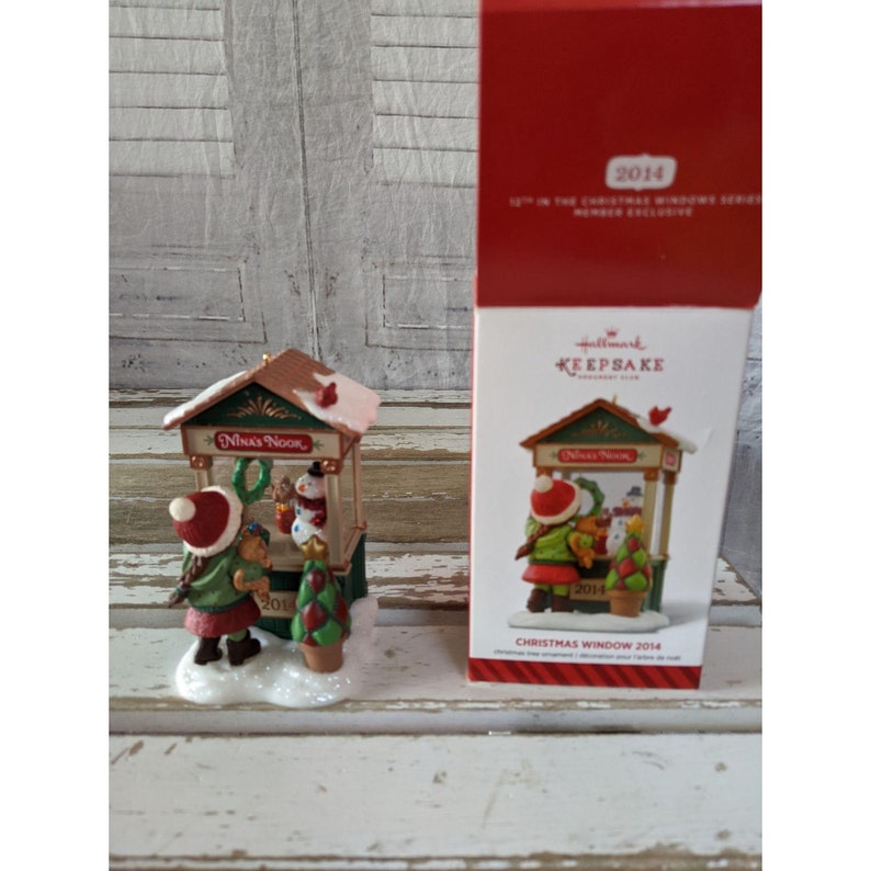 Hallmark Christmas Window 2014 Ninas Nook Ornament Christmas - Etsy