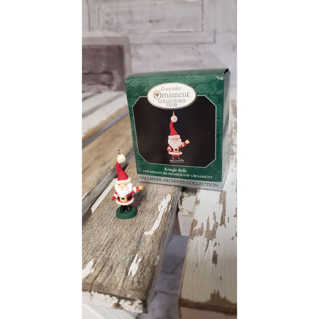 Hallmark Keepsake Kringle Bells 1998 Mini Archives Collector Club ...