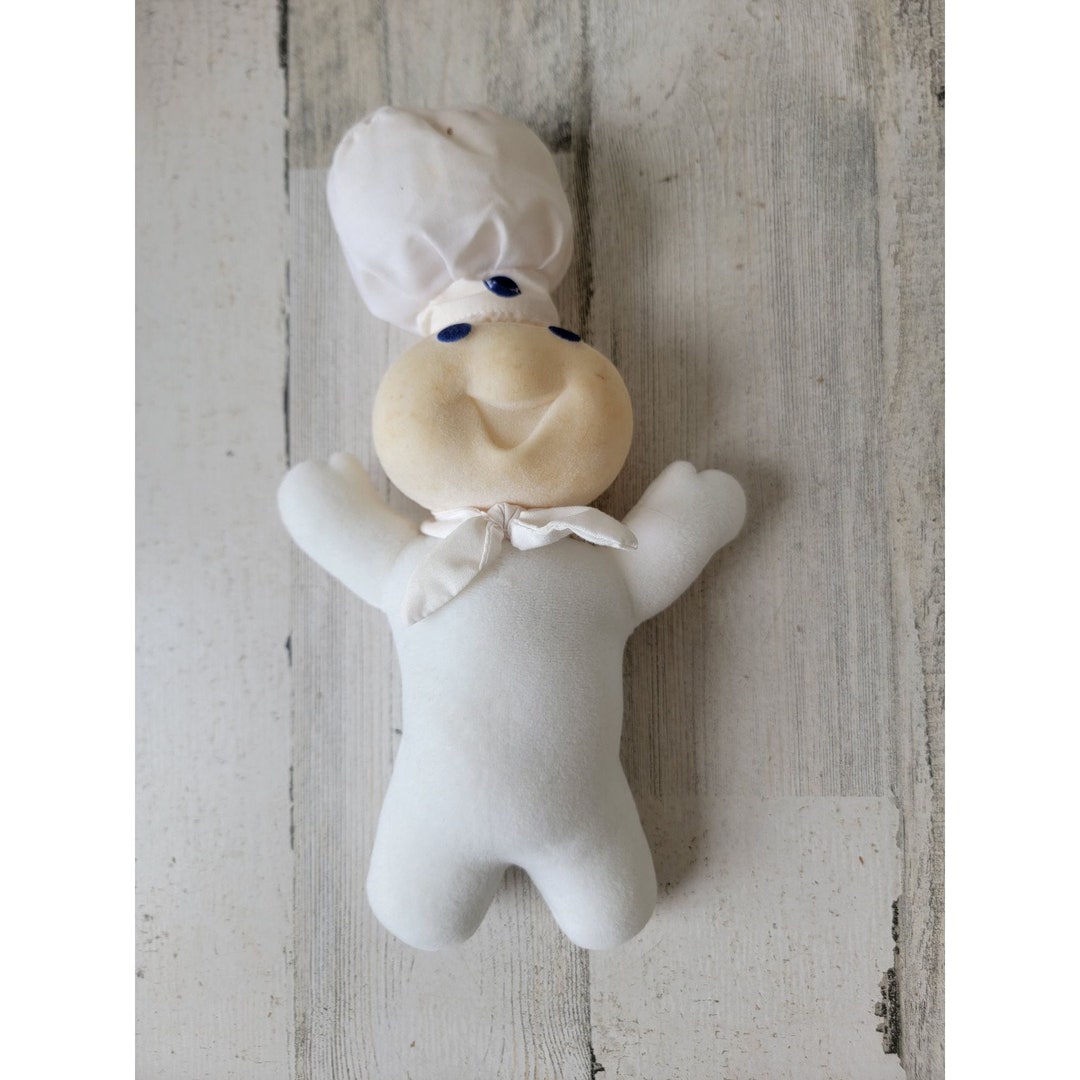 Vintage Pillsbury Doughboy Doll Figure Collectible Etsy