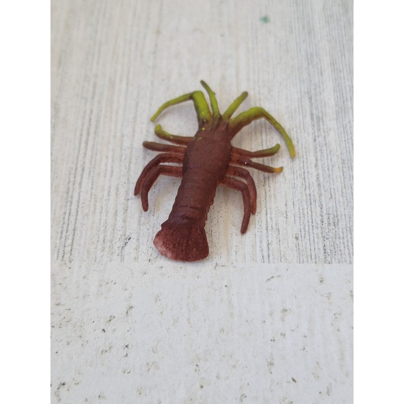 Miniature Realistic Red Lobster Sea Creature Toy Figure - Etsy