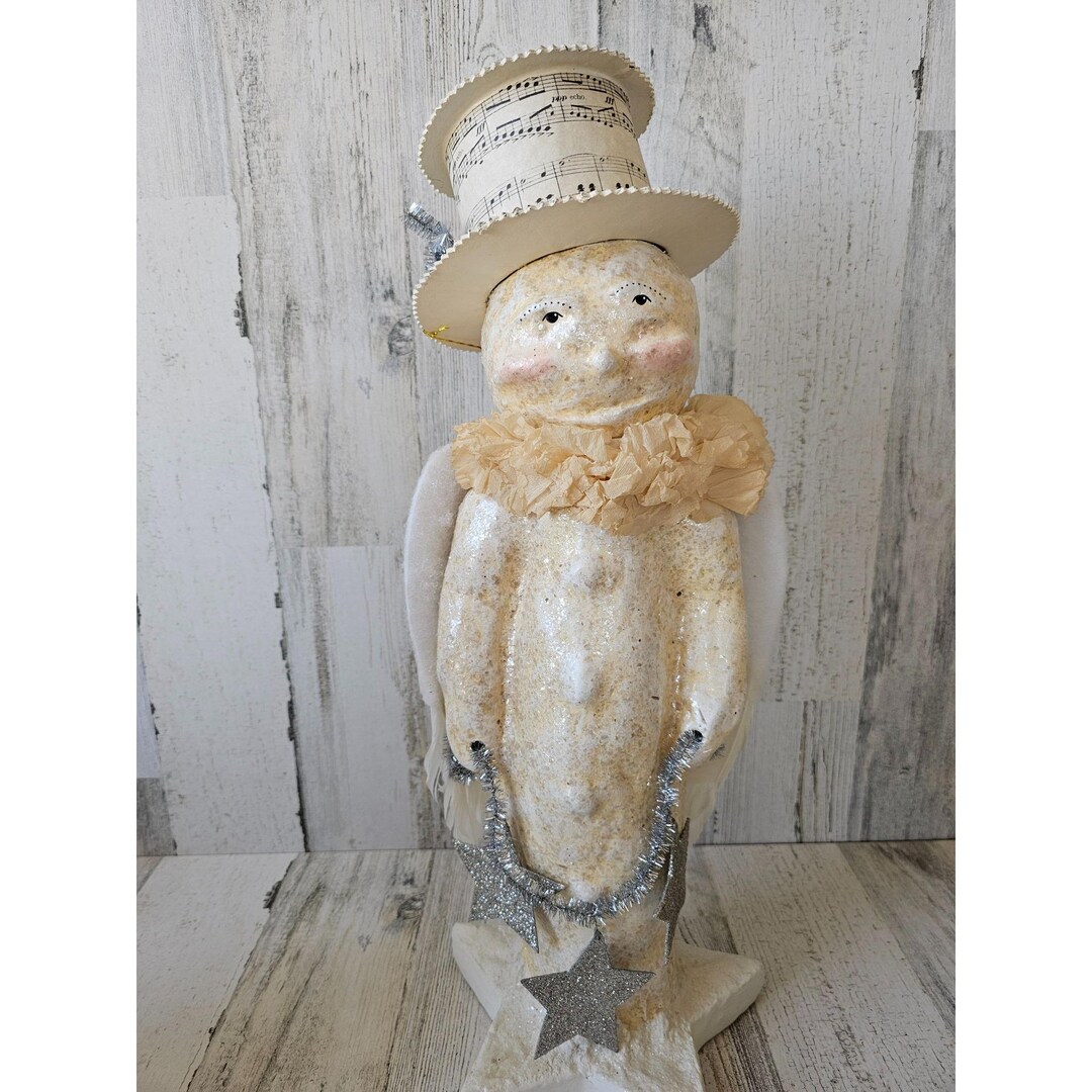 Bethany Lowe Dee Foust Angel Cherub Wings Snowman Star Musical Xmas ...