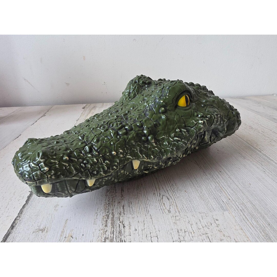 Crocodile Halloween Head Prop Decor as Is - Etsy