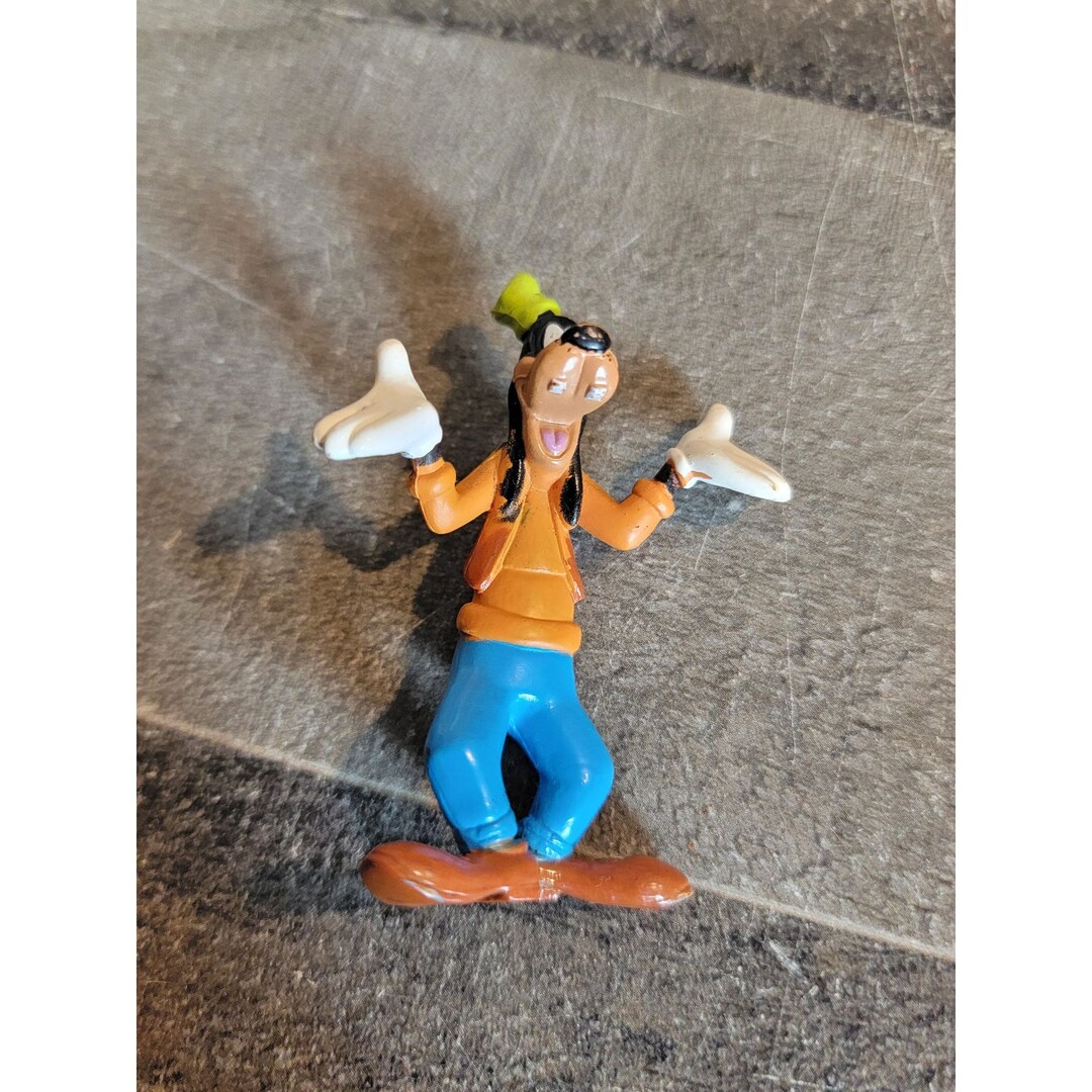 Happy Laughing Goofy Disney Mini Toy Figure - Etsy