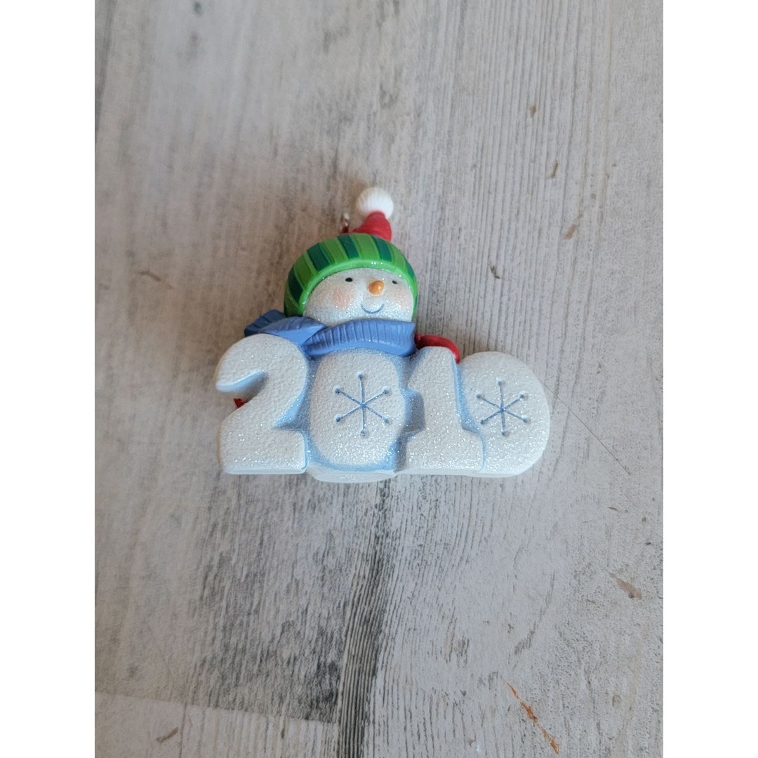 Hallmark Frosty Fun Repaint Red Snowman Ornament Xmas - Etsy