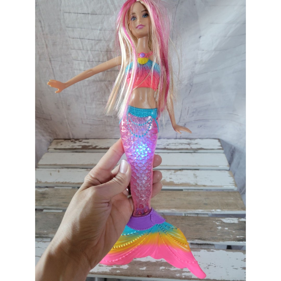 Barbie Dreamtopia Light up Mermaid Doll Toy - Etsy