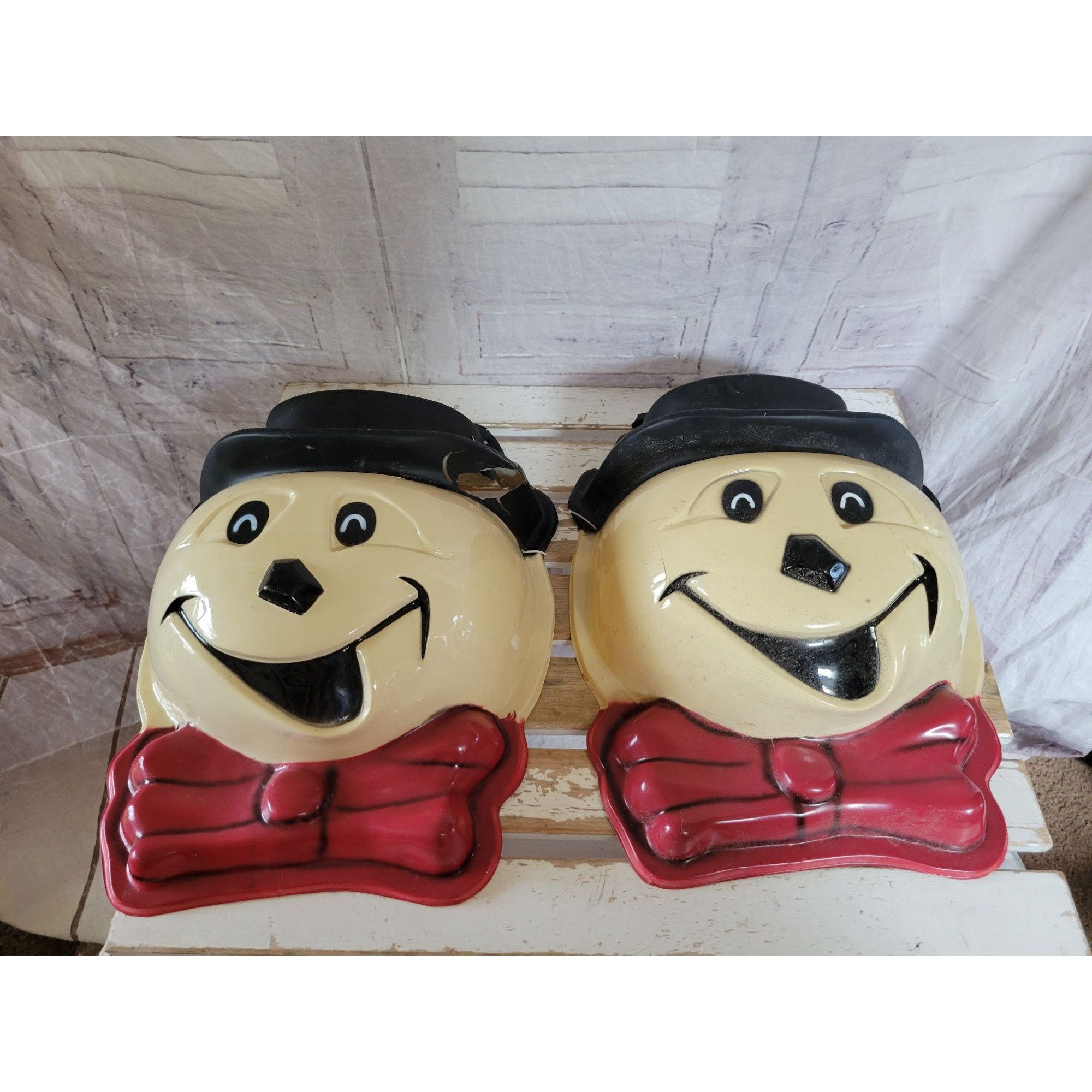 Vintage Frosty Snowman Light Cover AS IS Set of 2 Xmas Holiday - Etsy