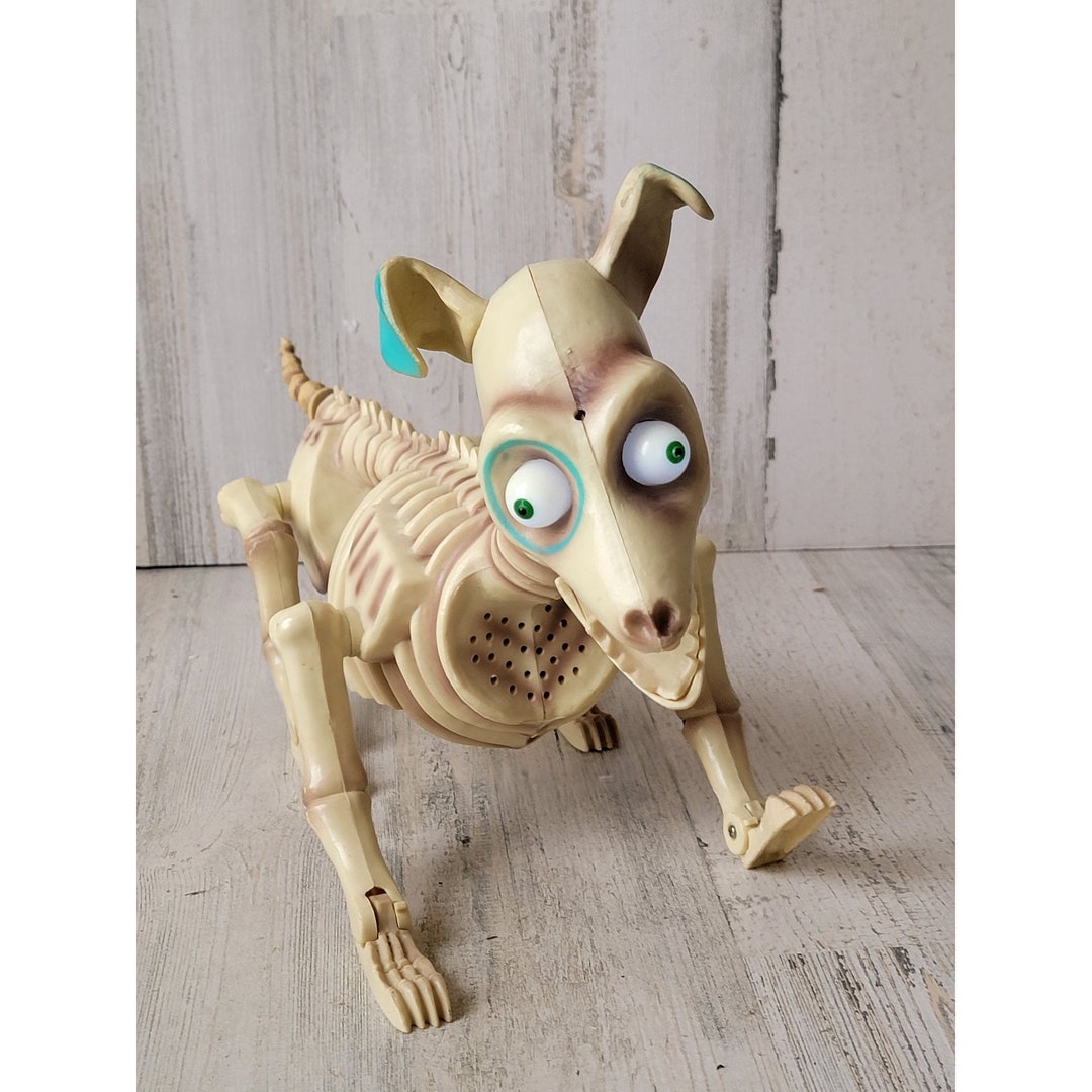 Gemmy Boney Barney Animated Skeleton Halloween Dog Prop - Etsy