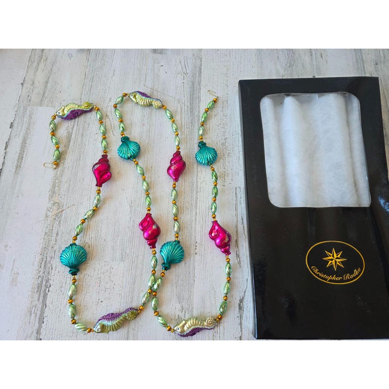 Shell Xmas Garland - Etsy