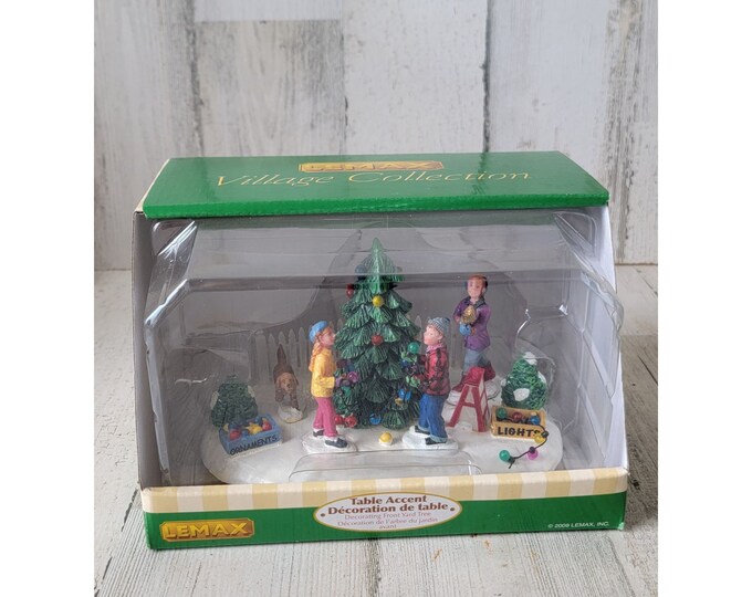 Lemax Decorating Front Yard Tree Village Accessory Xmas - Etsy