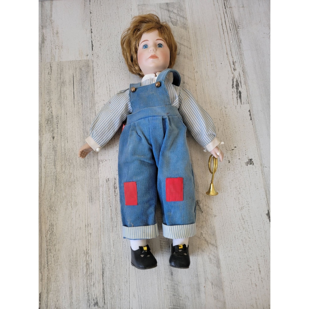Design Debut Porcelain Doll Little Boy Blue Collectible - Etsy