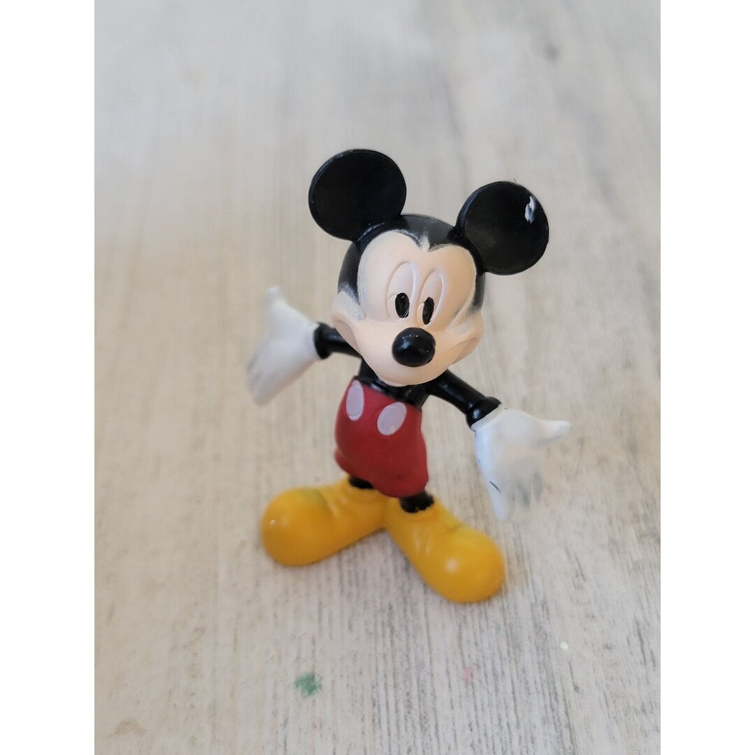 Mickey Disney Mouse Mini Toy Figure Clubhouse - Etsy