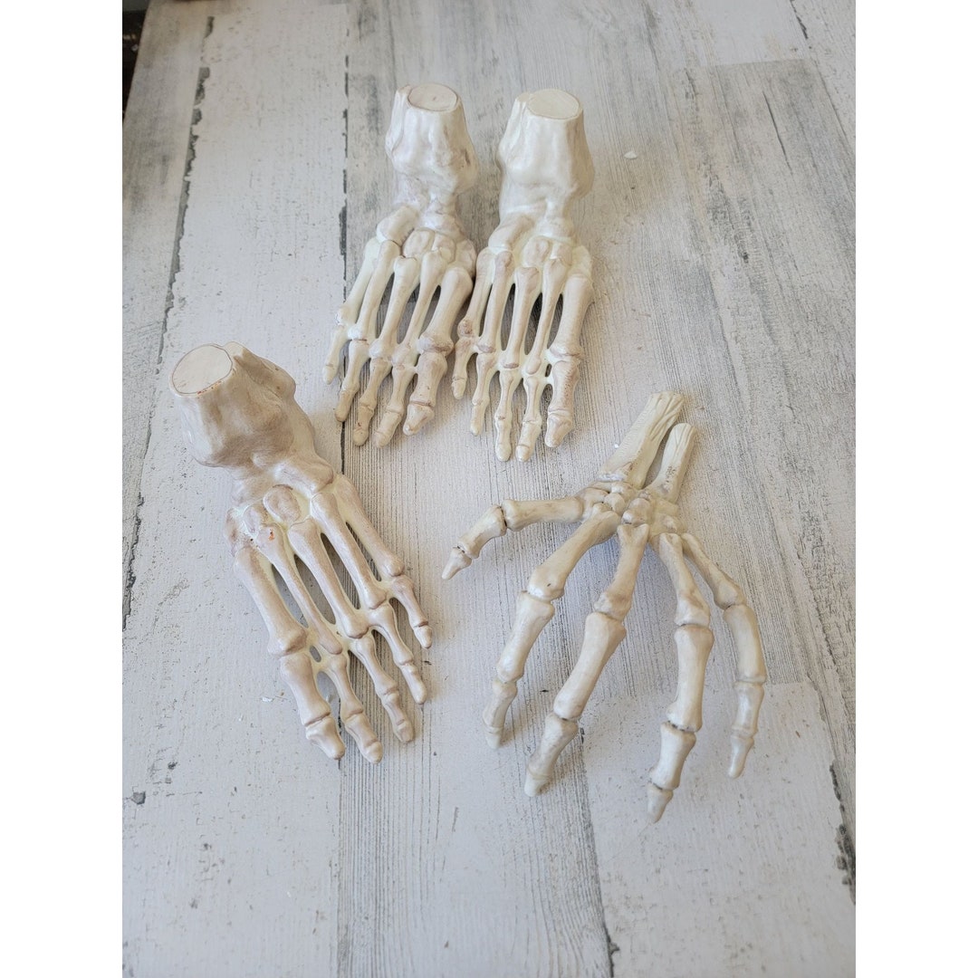 Seasons Skeleton Foot Bone Handset Halloween Prop Decor - Etsy