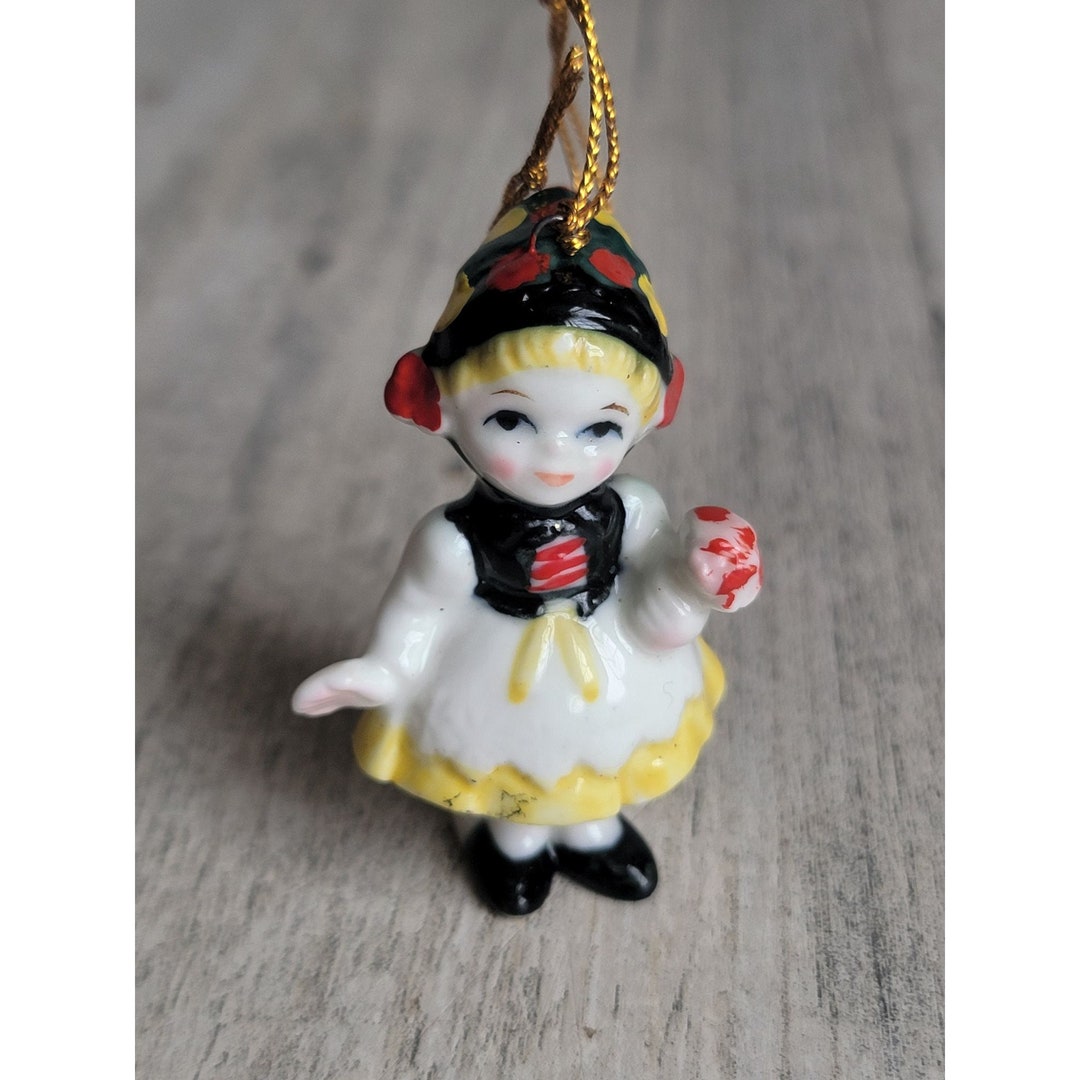 Disney Small World Girl Mini Ornament Xmas Dutch - Etsy