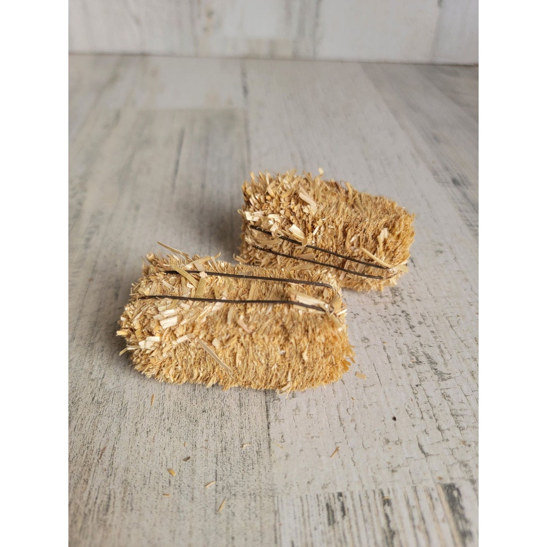 Village Mini Haystack Pile Set Farm Accessory Xmas - Etsy