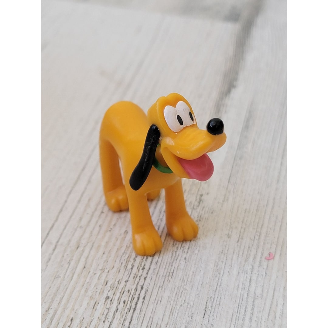 Miniature Mickey Mouse Pluto Dog Disney Pixar Toy Figure - Etsy