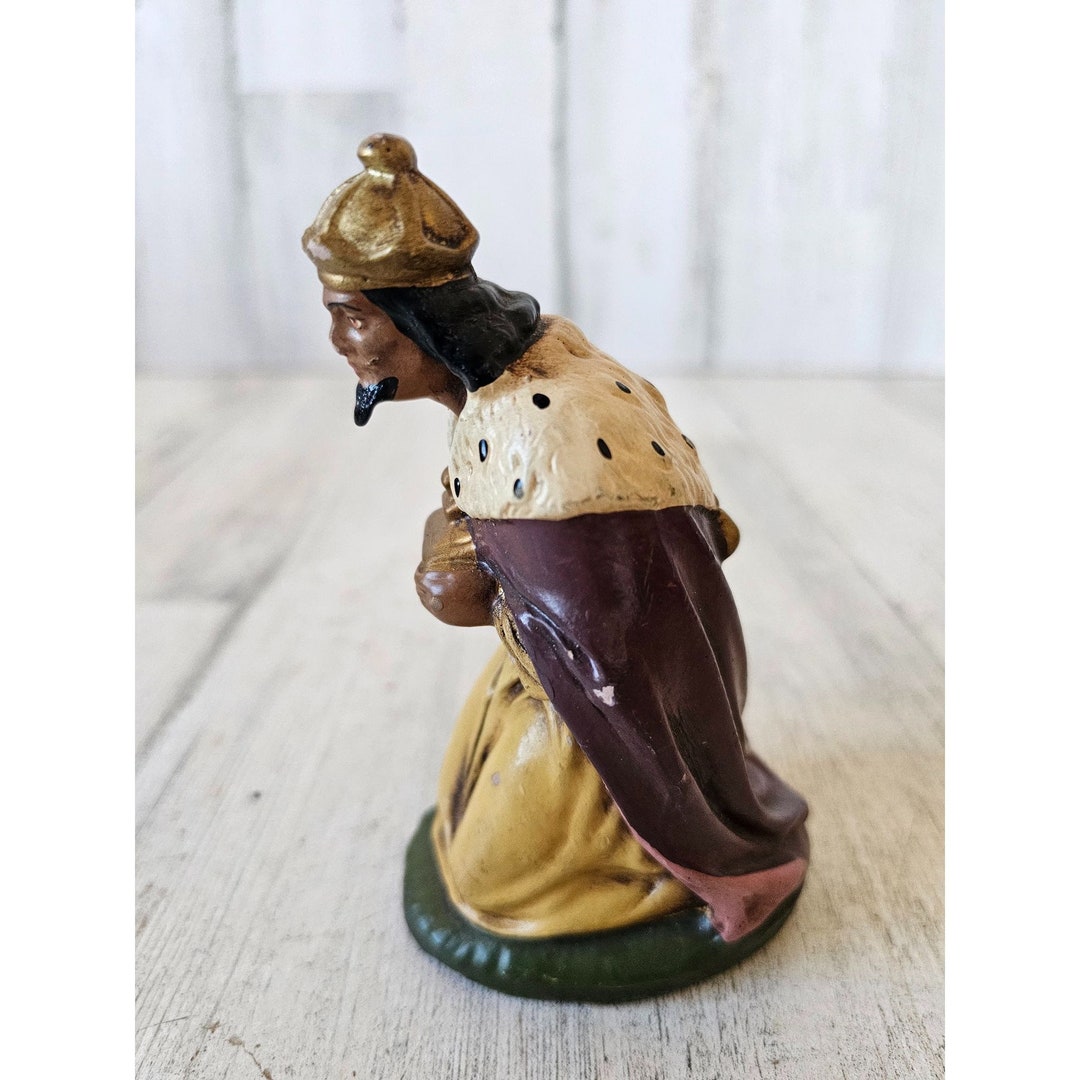 Vintage Wiseman West Germany Nativity Village Xmas Decor - Etsy