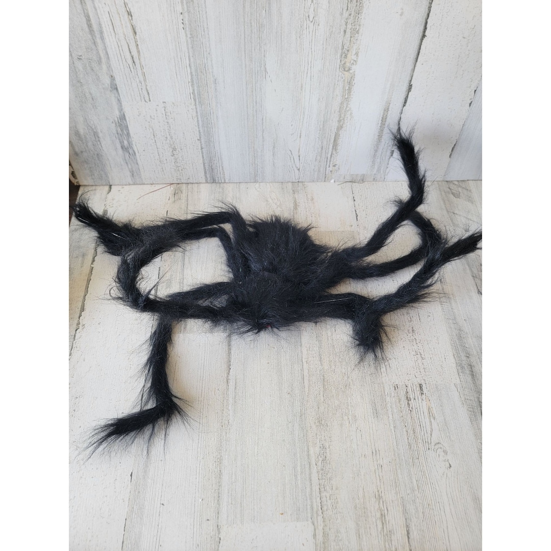 Large Fuzzy Tarantula Spider Halloween Scary Pop Decor - Etsy