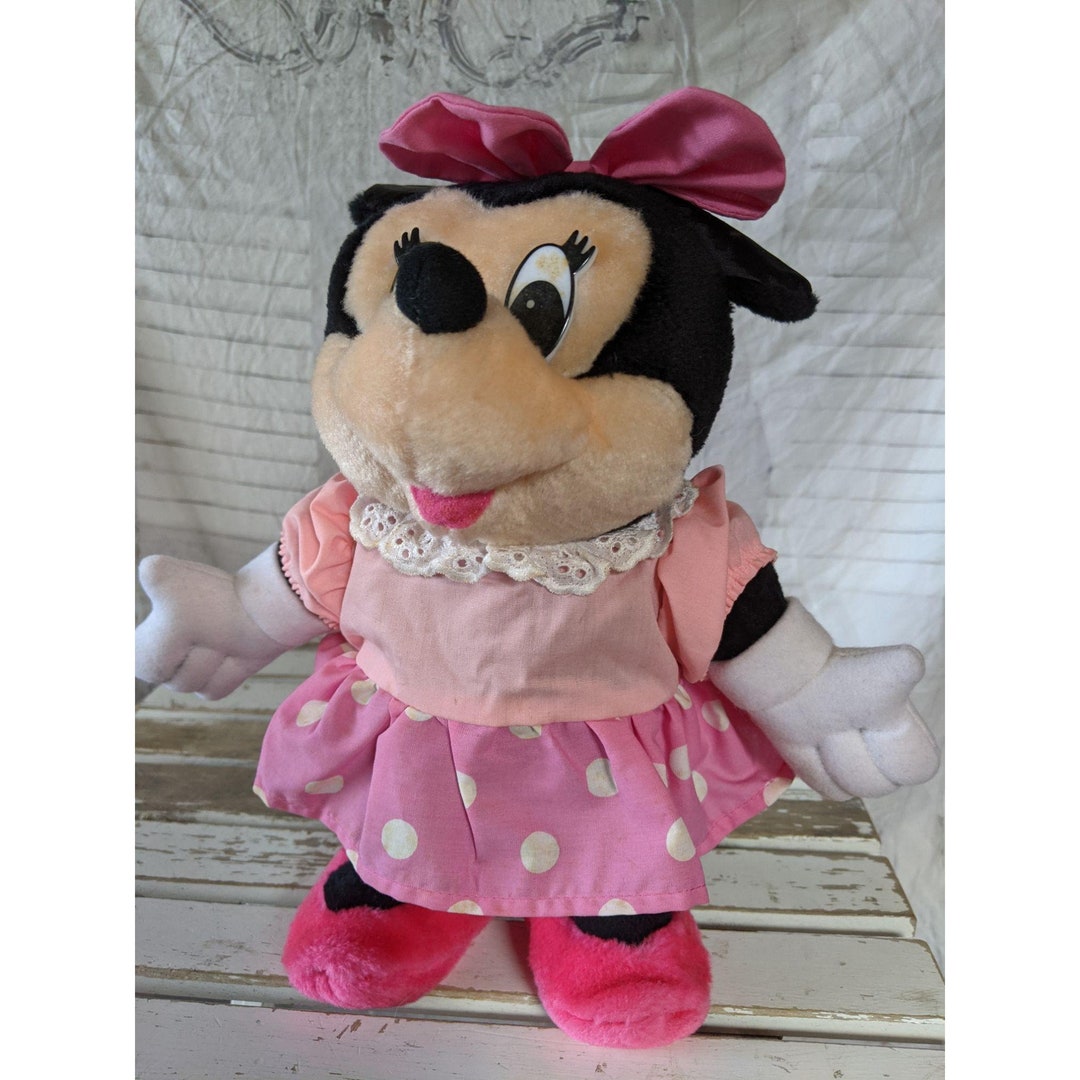 Little Boppers Minnie Mouse Vintage World of Wonder Plush Animated ...