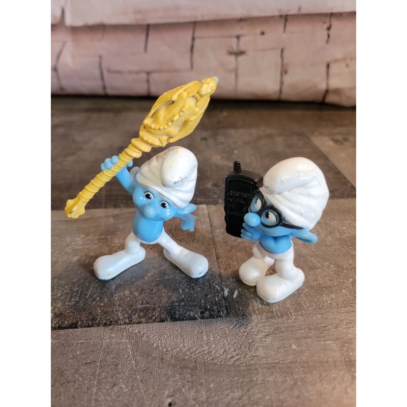 Smurf Figure Set - Etsy