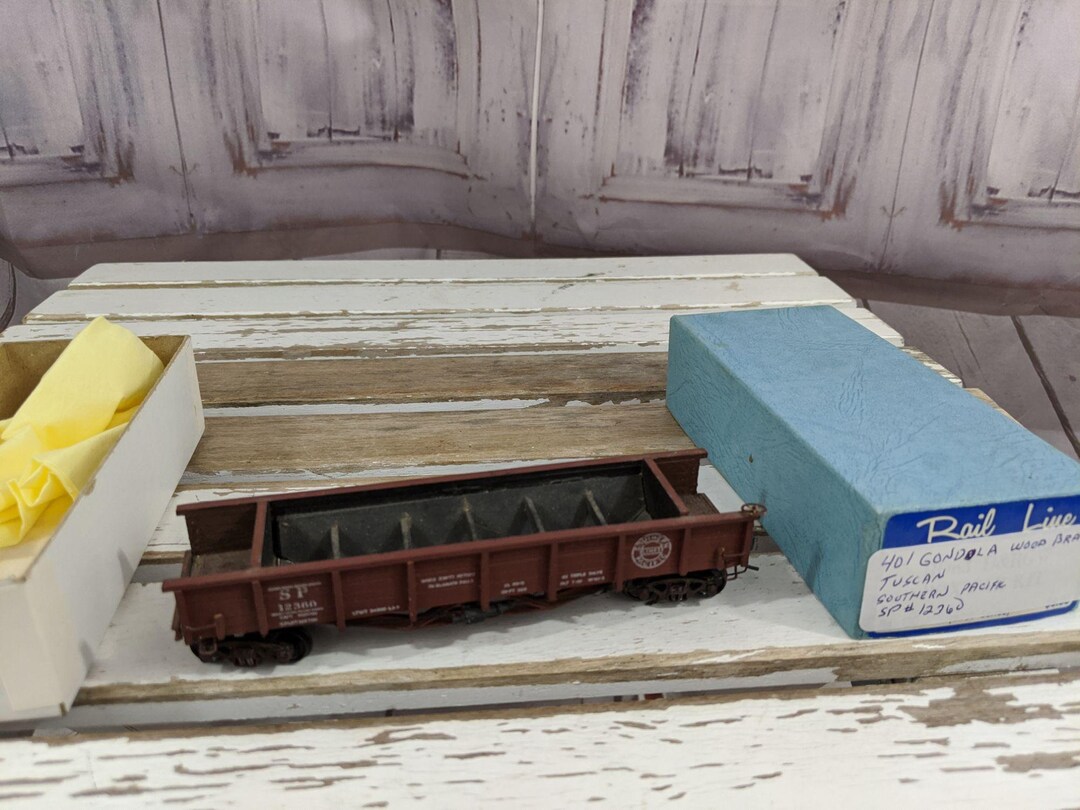 SP Gondola Southern Pacific Train Freight Car Ho Toy 12360 - Etsy